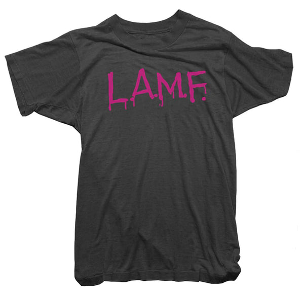 Worn Free L.A.M.F. T Shirt - Black - Elroy Clothing
